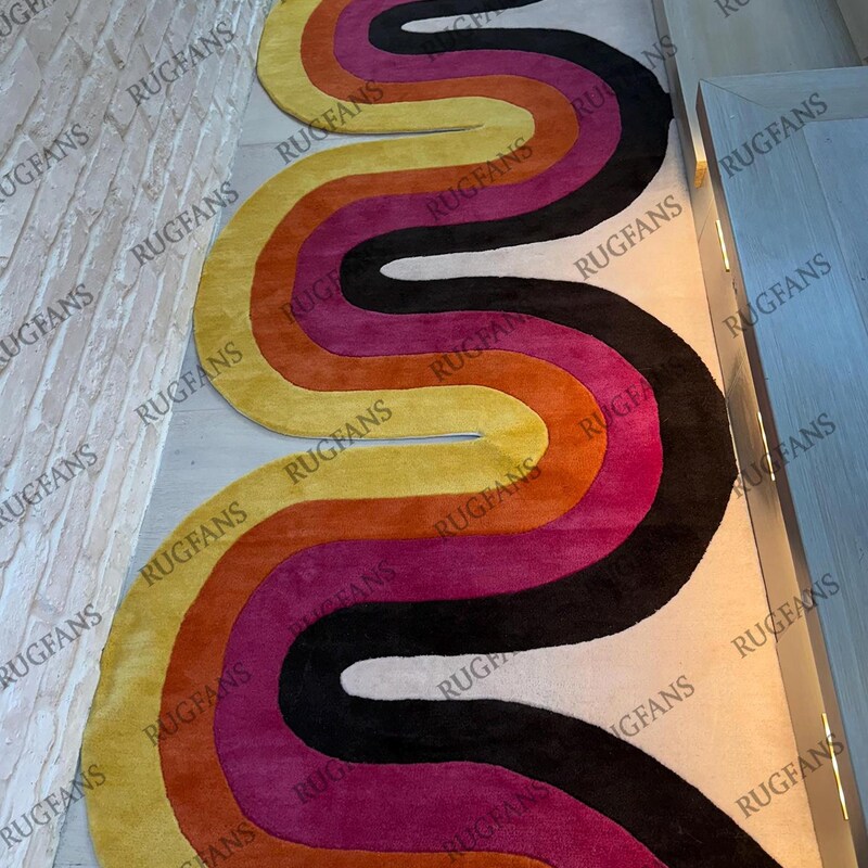 Abstract Shaped Rug - Etsy