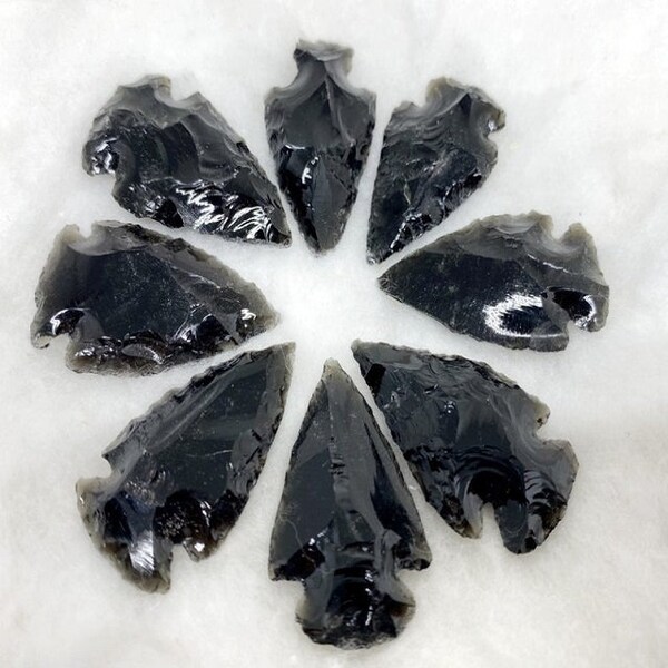 Obsidian Arrowheads - Etsy