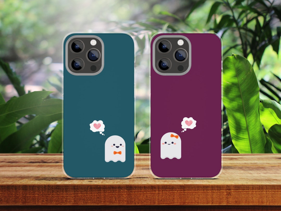 Cute Ghost Matching iPhone Cases Halloween Besties Cases - Etsy