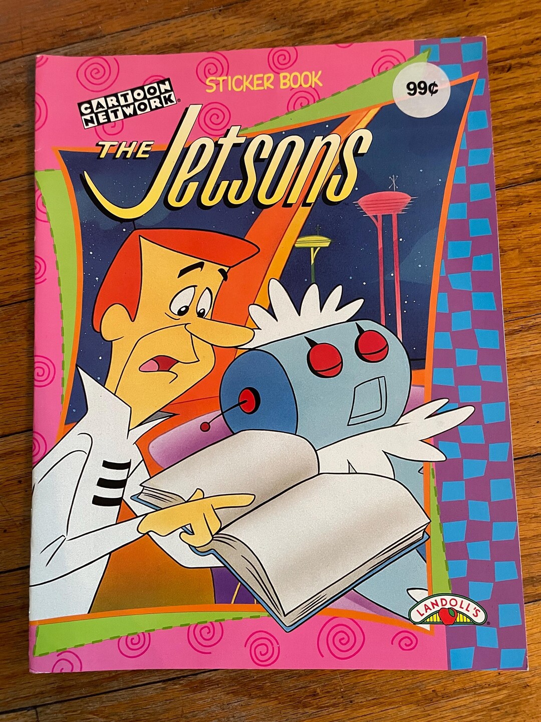 1997 Cartoon Network the Jetsons Sticker Book - Etsy