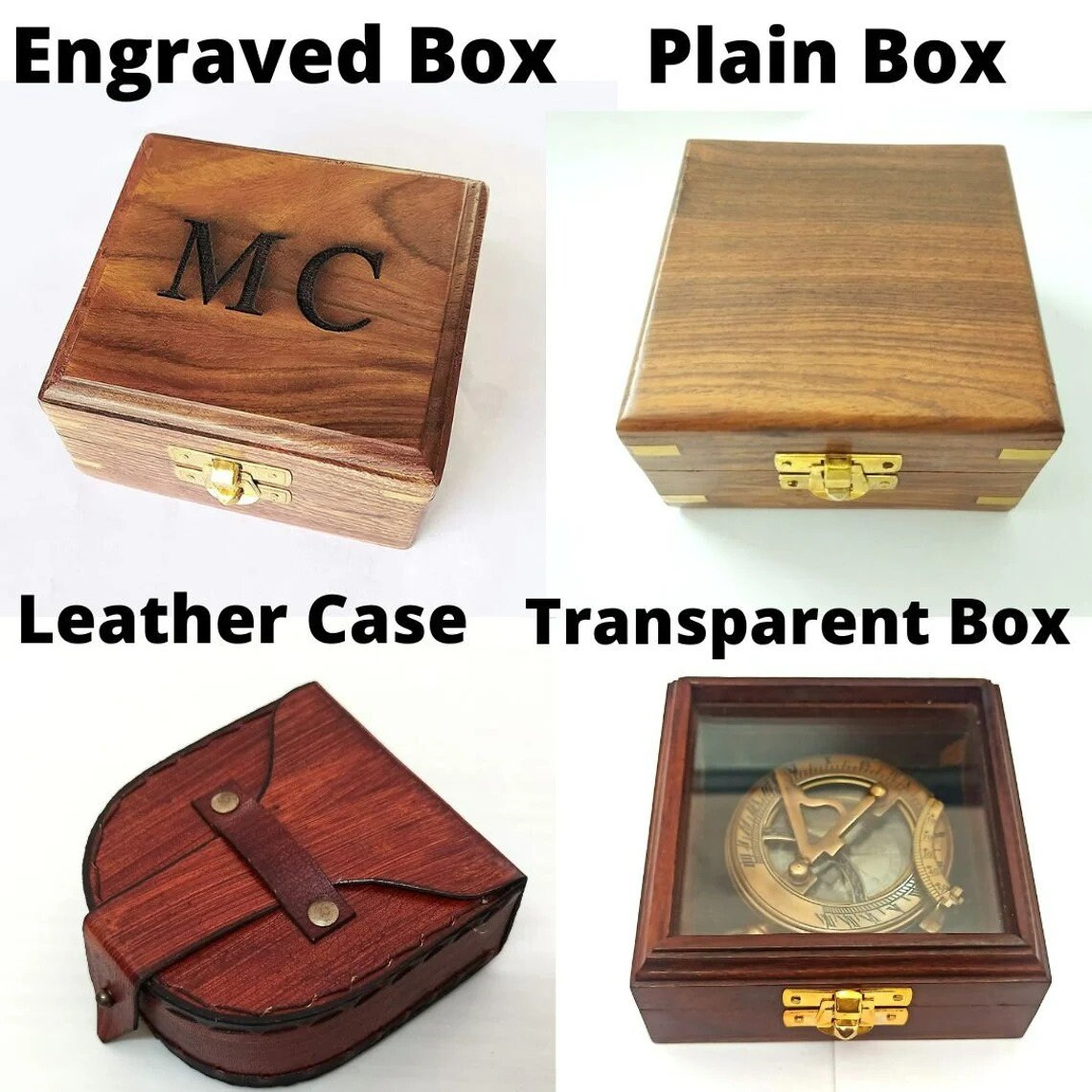 Personalized Working Compass With Custom Engraving, Engraved Compass ...