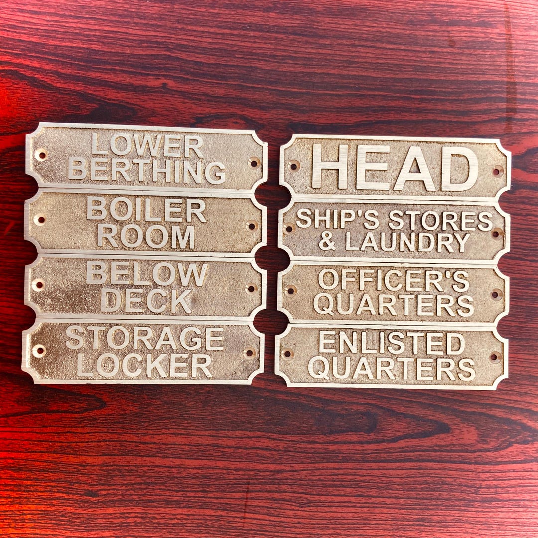 Personalized Brass Plaque - Ideal for Recognition Plaques, Name Plates ...