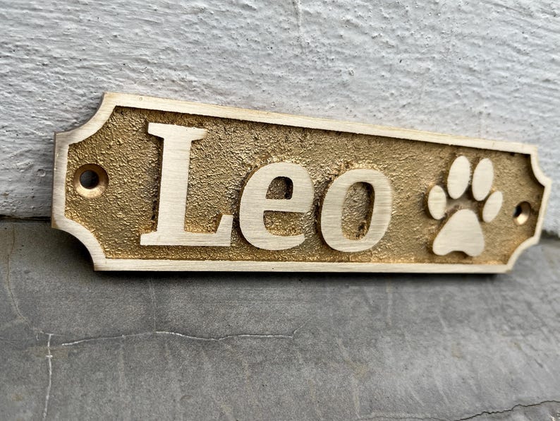 Custom Cast Bronze Signs & Plaque Personalized Logo Crest Plaques ...