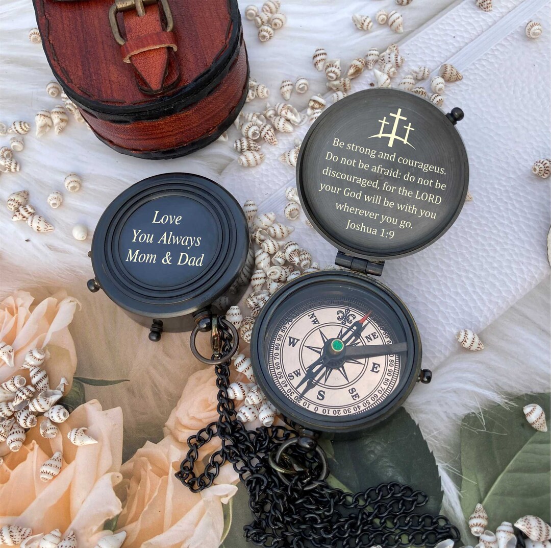 Personalized Compass Gift , Personalized Gifts for Men - Women ...