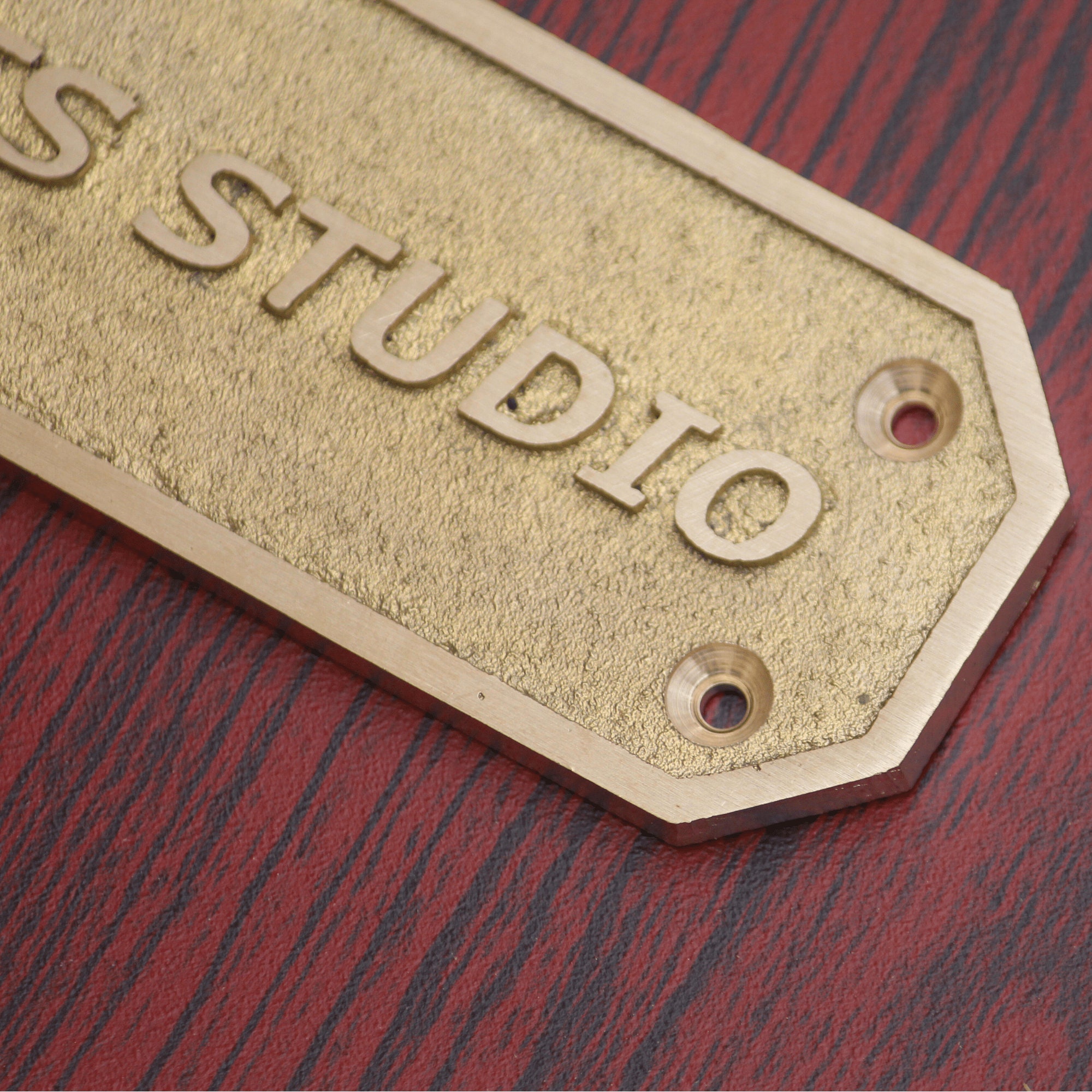 Custom Brass Plaque Personalised Recognition Plaques Name Plates and ...