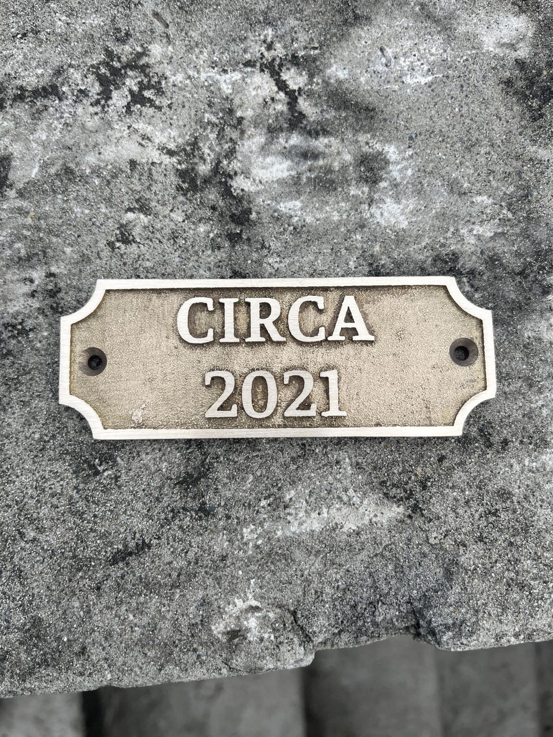 Personalized Antique Brass Plaque - Ideal for Recognition Plaques, Name ...