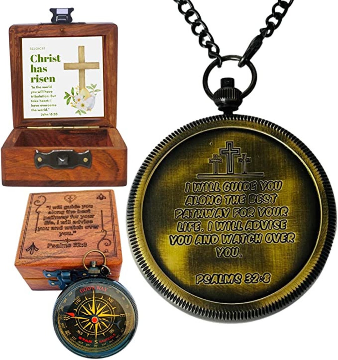 Personalized Compass Gift Anniversary Baptism Graduation First ...