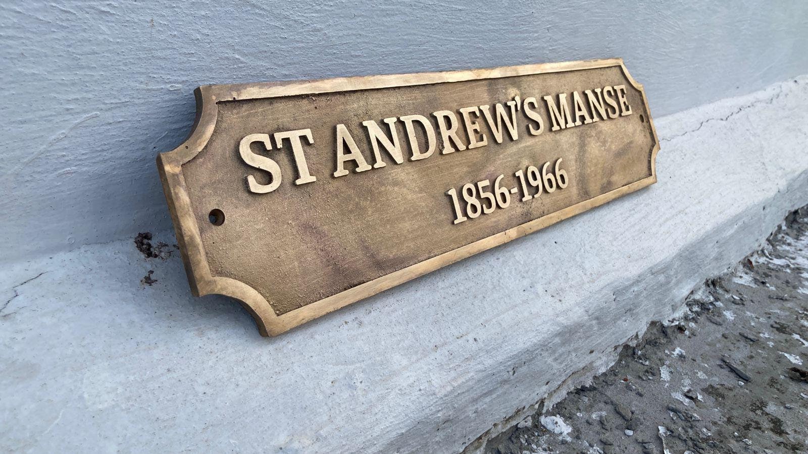 Custom Cast Bronze Signs & Plaque Personalized Logo Crest Plaques ...
