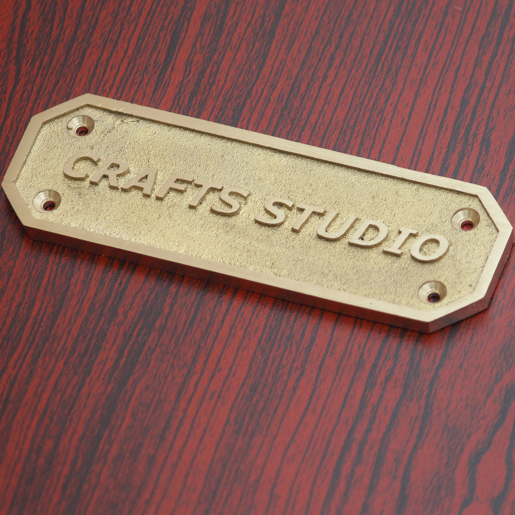 Custom Brass Plaque - Personalised Recognition Plaques Name Plates and ...