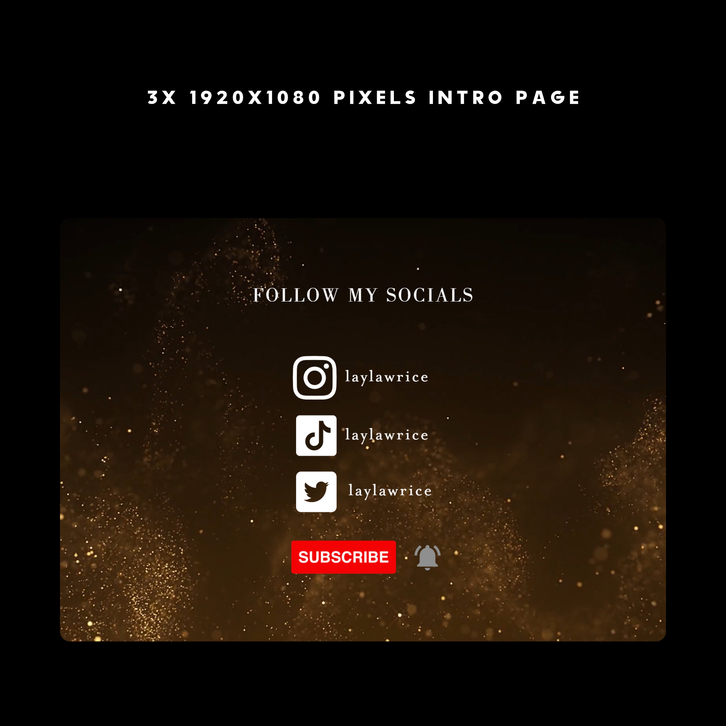 Youtube Branding Kit, Editable Banners, Intros & Outro Templates ...