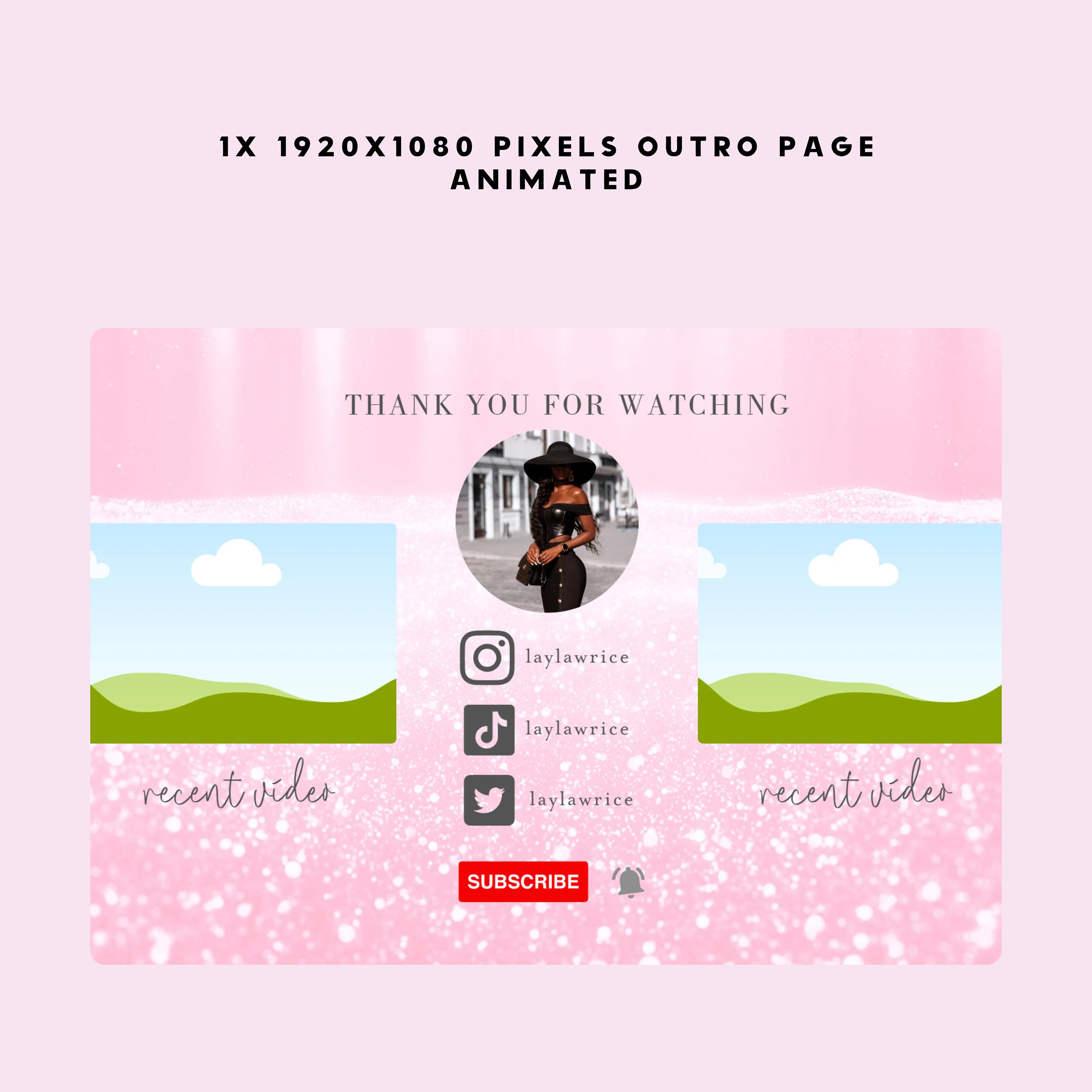 Youtube Branding Kit, Editable Banners, Intros & Outro Templates ...