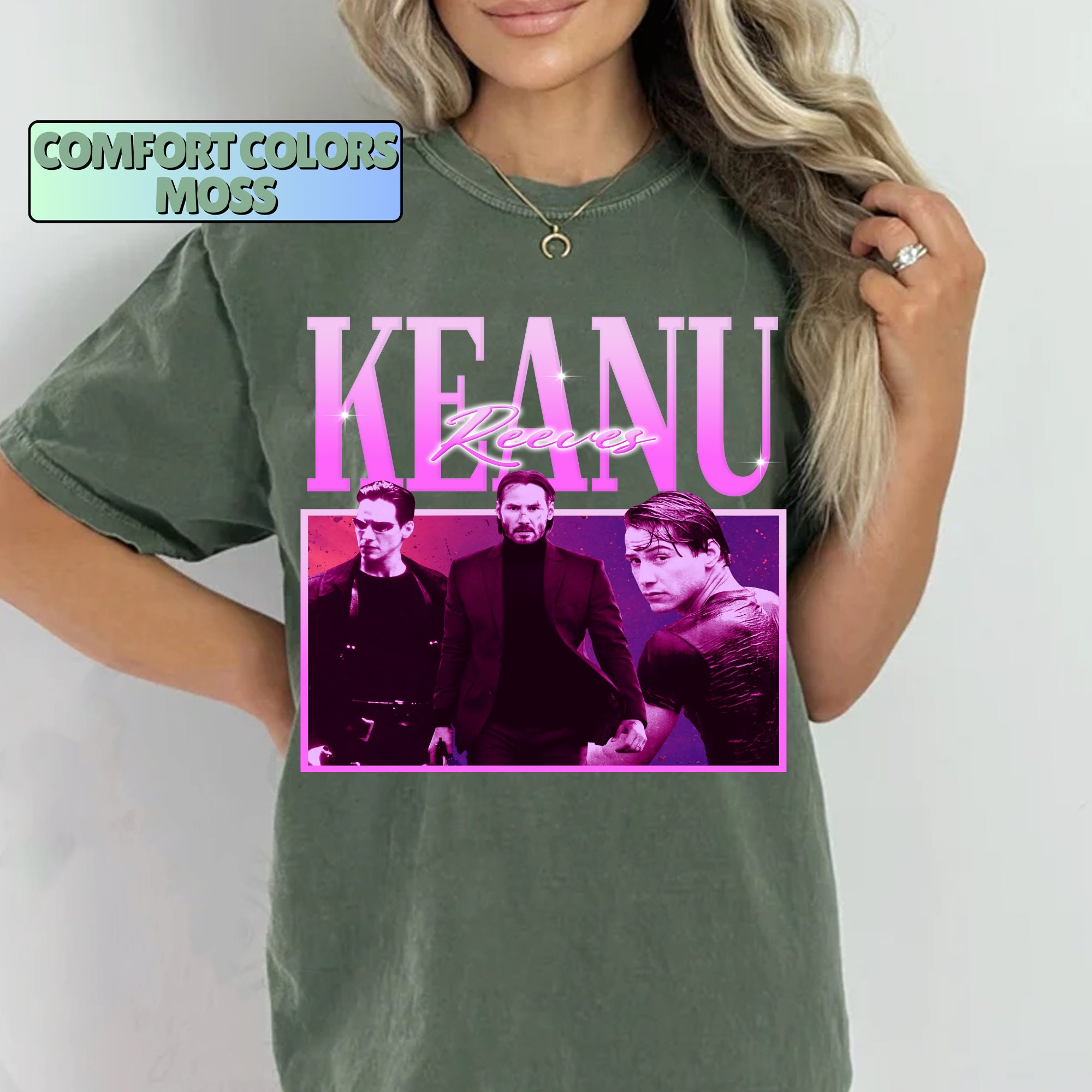 Keanu Reeves Shirt Tshirt , Vintage Design MH9044444 - Etsy
