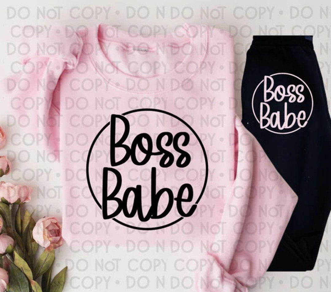 Boss Babe Sweatshirt and Jogger Sold Separately Winter Tee Gifts for ...