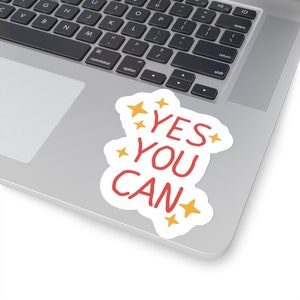 Yes You Can Sticker Bright Colors | Fun Stickers | Must Have Stickers ...