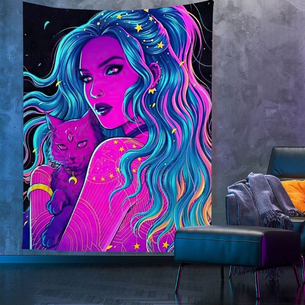 Sexy Blacklight Tapestry - Etsy