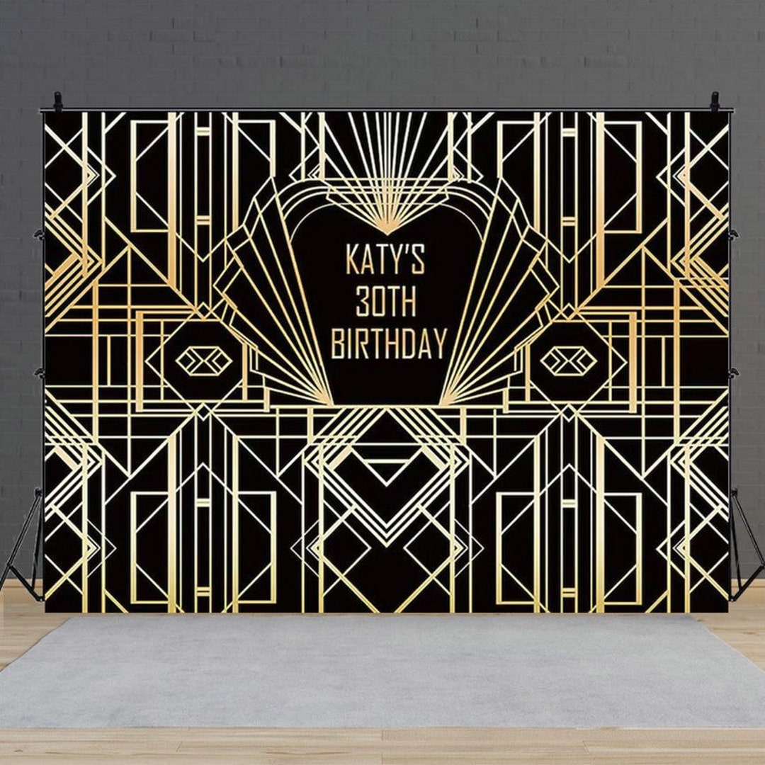 The Great Gatsby Backdrop Photography