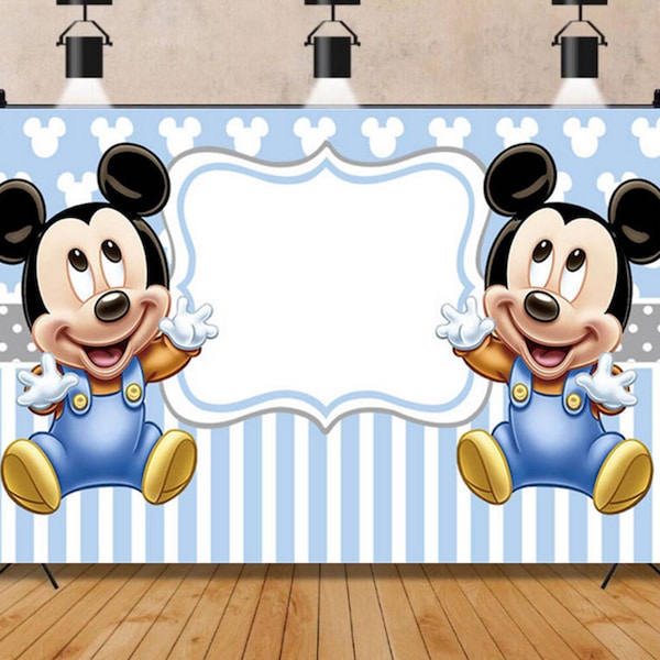 Blue Mickey Mouse - Etsy