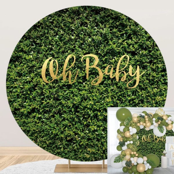 Circle Backdrop - Etsy