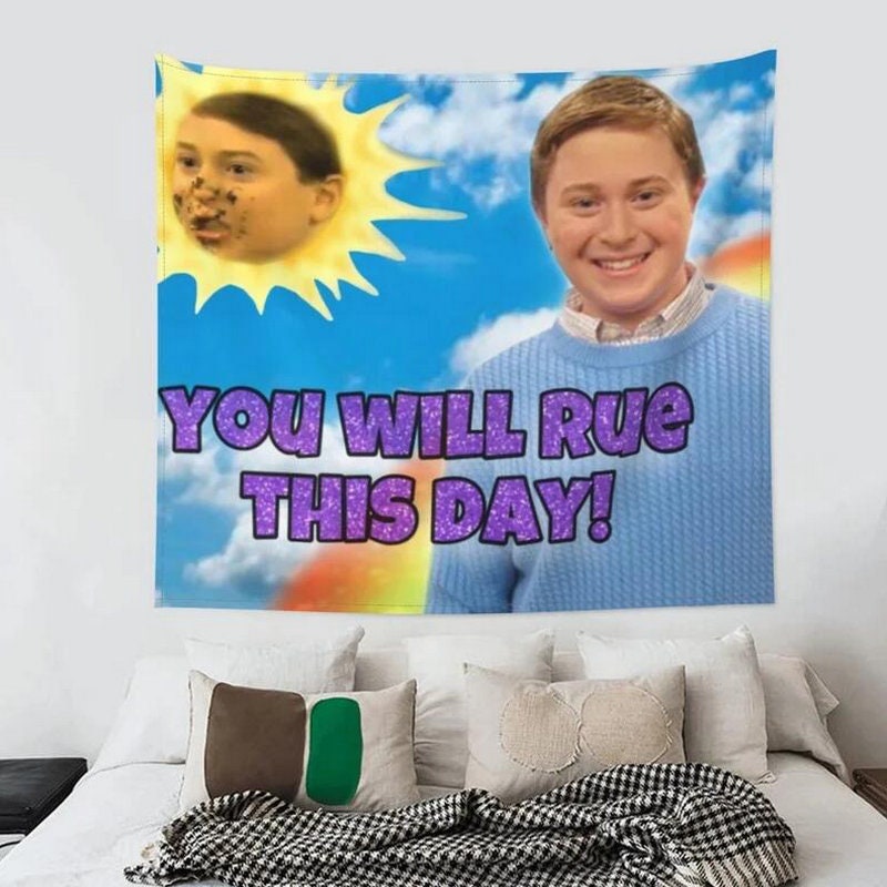 Funny Tapestry, Nevel Papperman Rue This Day Meme Tapestry sold by ...