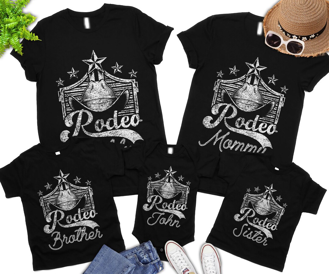 Family Matching Rodeo Shirts - Rodeo Matching Shirts, Family Rodeo ...
