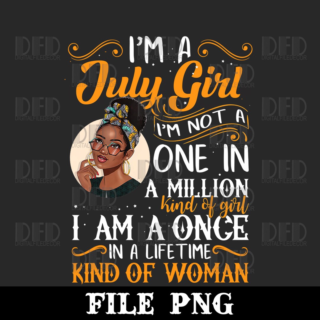 I'm A June Girl Black Women Png Zodiac Cancer Leo Birthday Png Digital ...