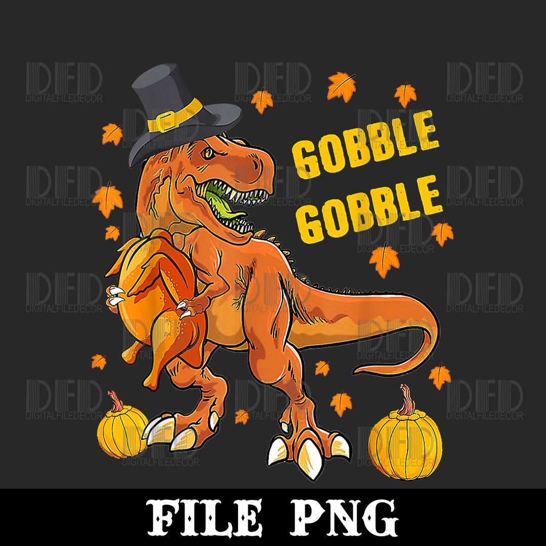 Thanksgiving T Rex Dinosaur Turkey Costume Kids Gift Boys Png Digital ...