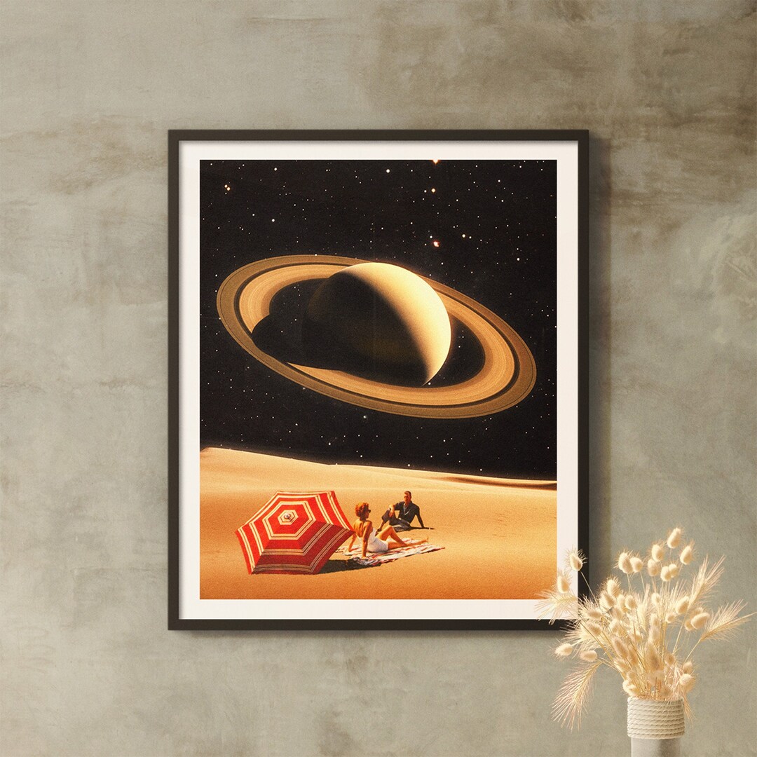 Space Date | Vintage Collage by Taudalpoi: Cosmic Design, Retro ...