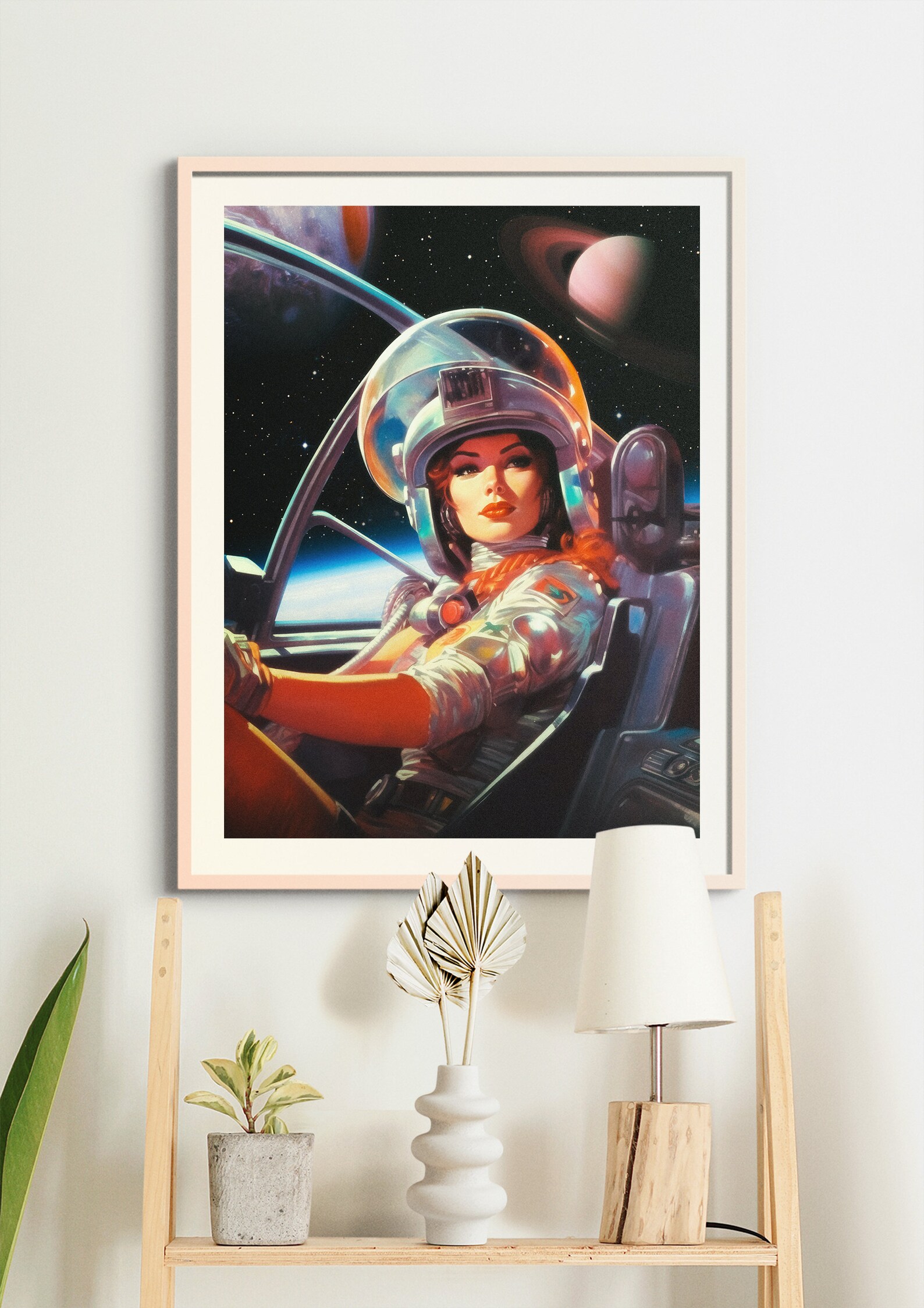 Next Stop Mars Sci-fi Collage Art Space Art Retro - Etsy