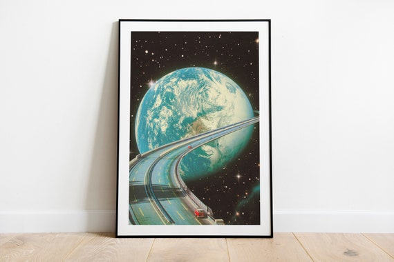 Vintage Retro Space Artwork