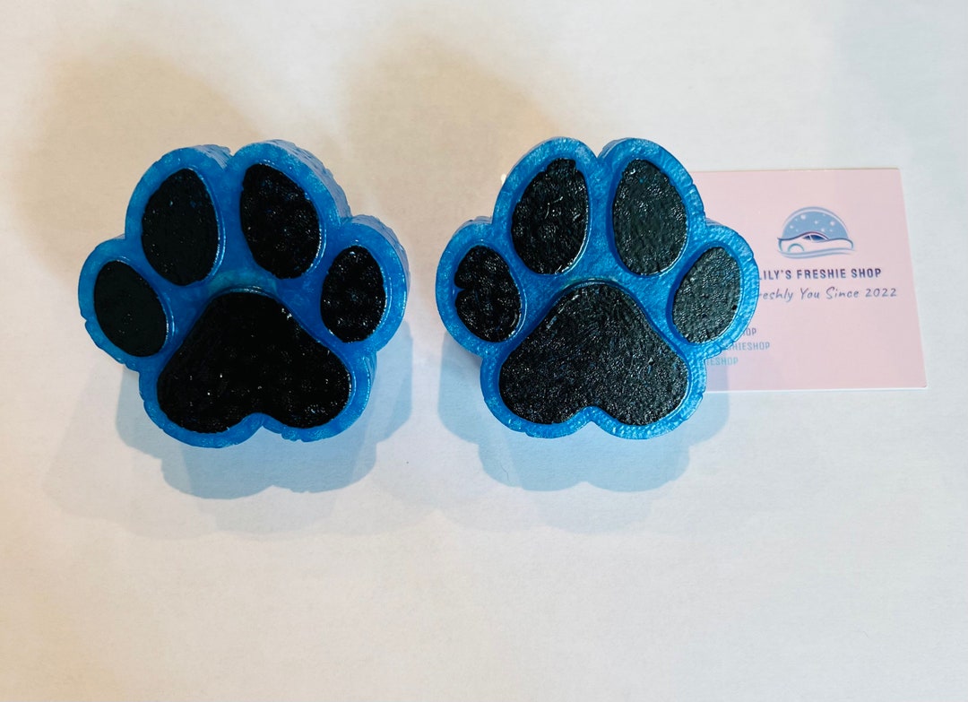 Paw Print Vent Clips - Etsy