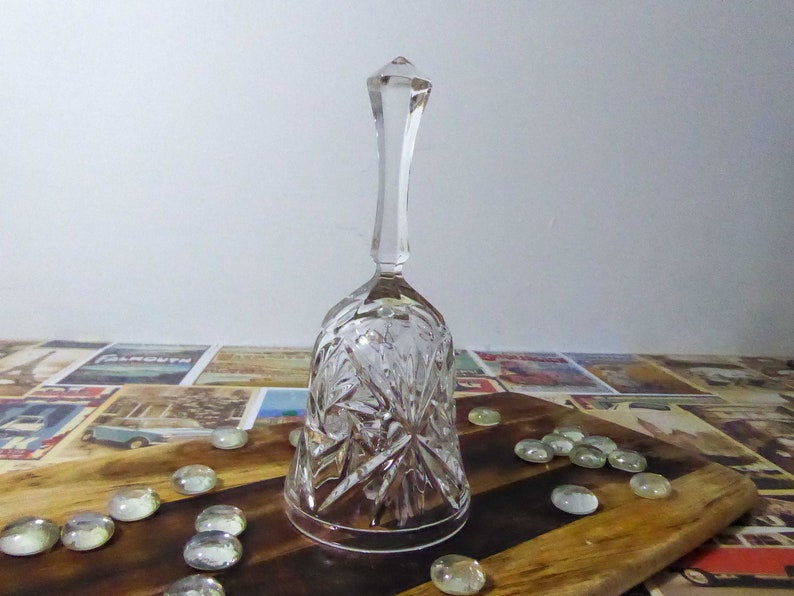 Lead Crystal Bell - 24% (by Zajecar, Yugoslavia) - Etsy