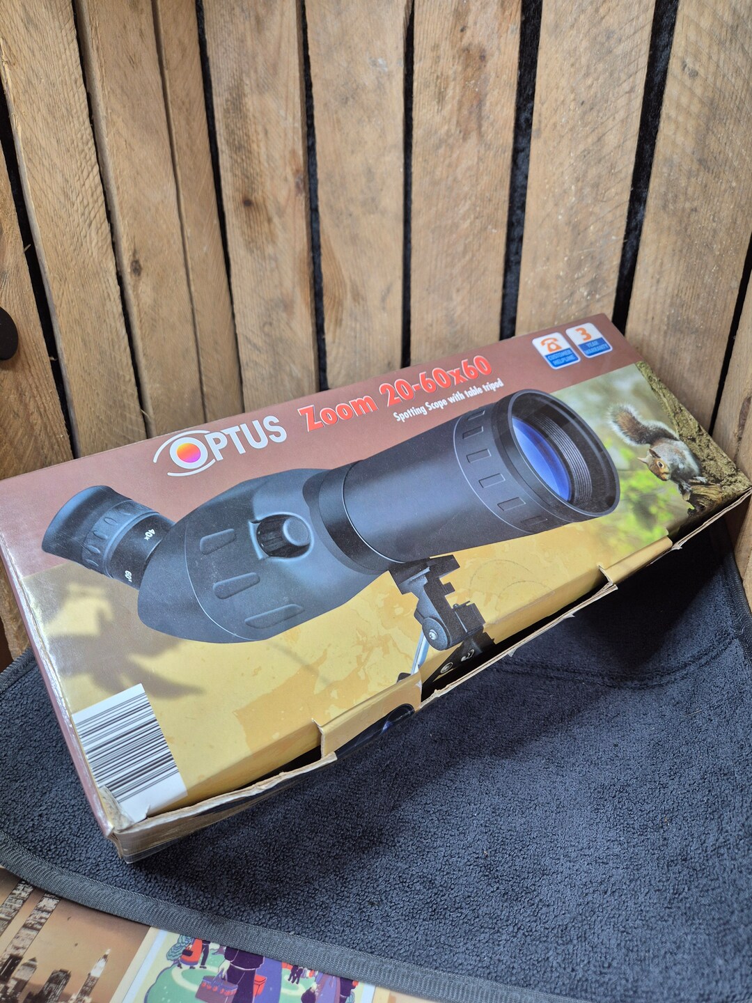 Optus Zoom (20-60x) Spotting Scope With Tripod and Carry Bag - Etsy