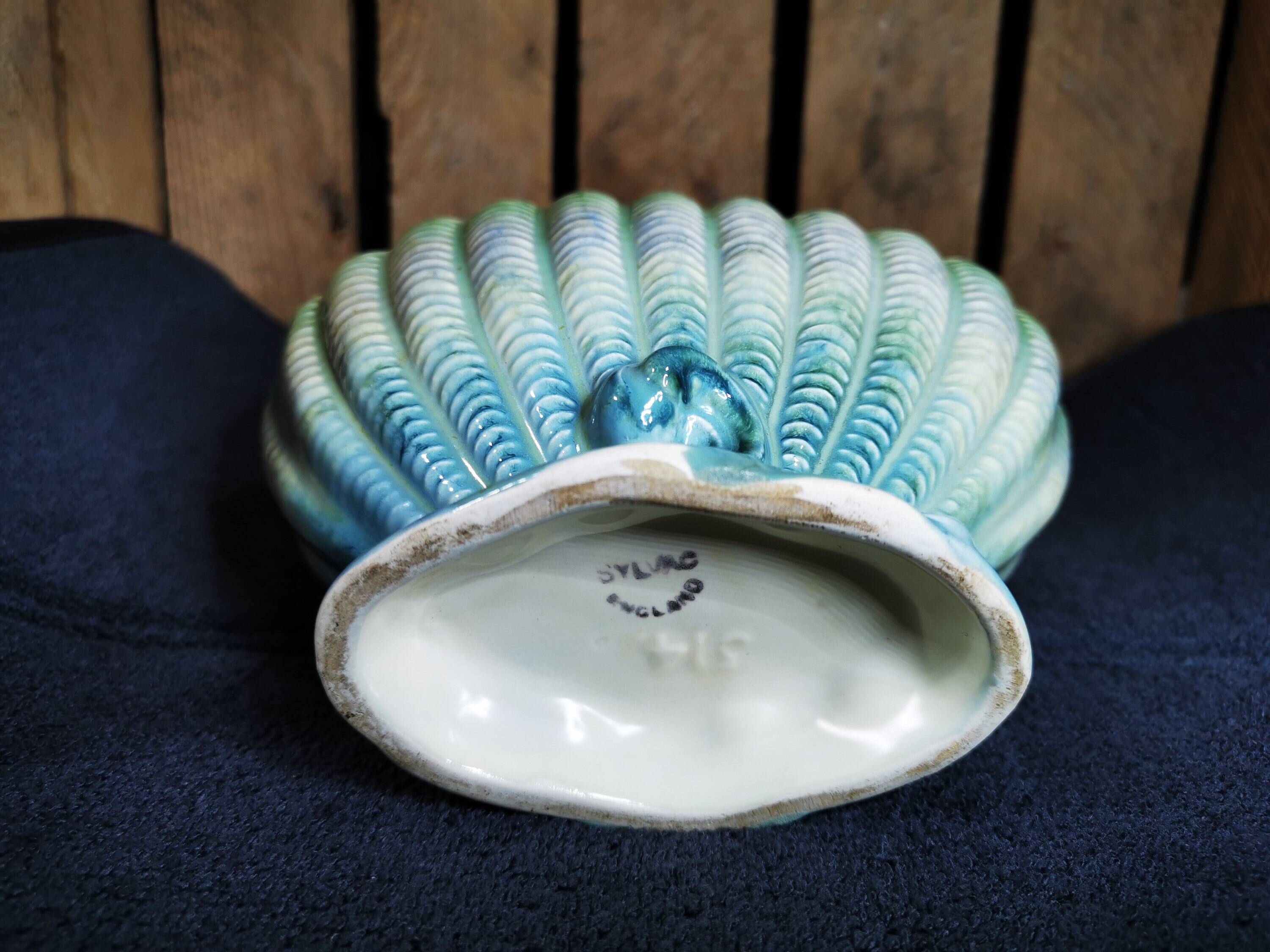 Vintage Sylvac Shell Mantle Vase Pink & Green - Etsy Australia