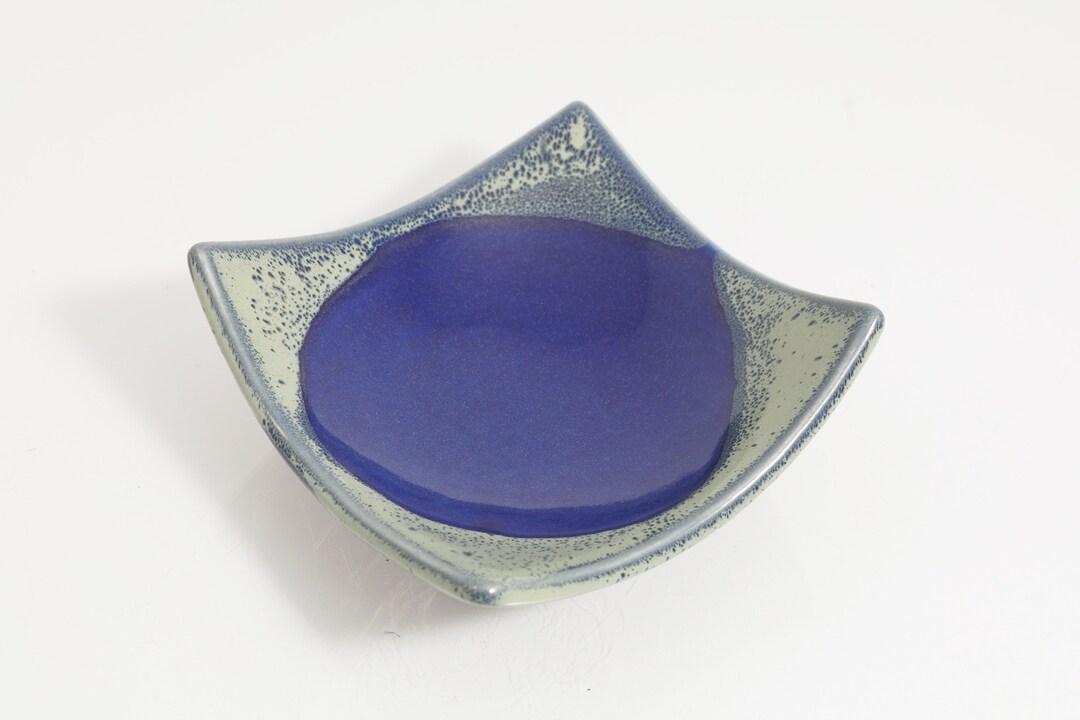 Slab Built Pottery Plate Decorated in Our Aussie Kelp Glaze Hand Made ...