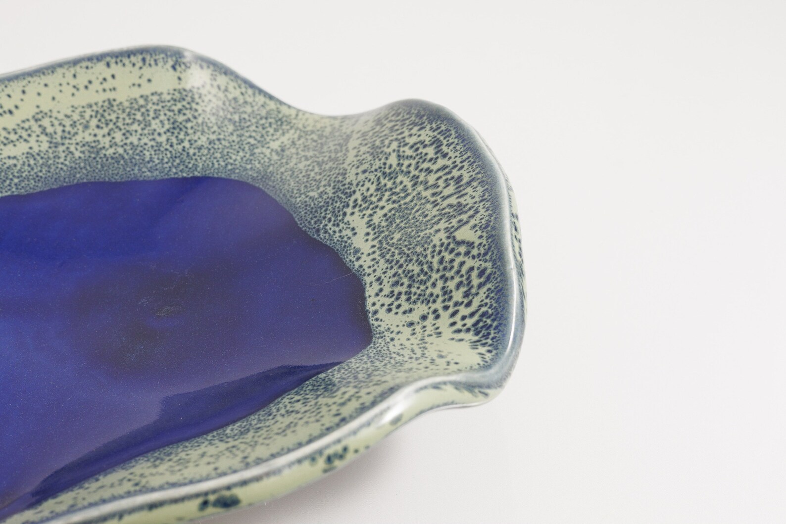 Slab Built Large Pottery Platter Decorated in Our Aussie Kelp Glaze - Etsy
