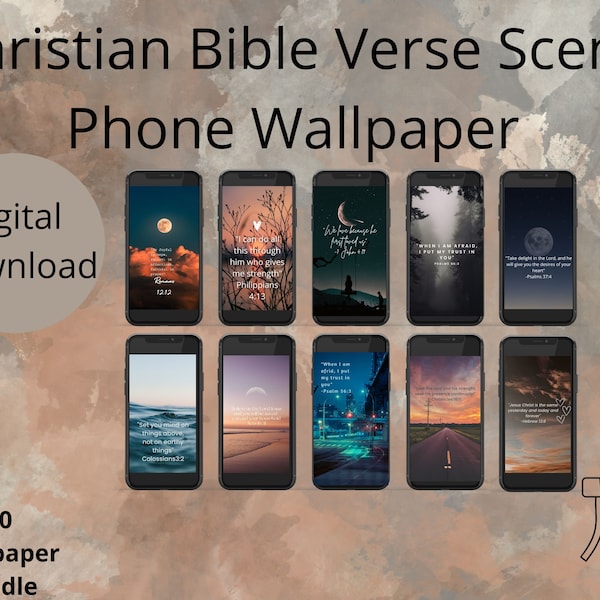 Wallpaper Phone Bible - Etsy