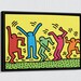 Keith Haring Dancing Canvas, Keith Haring Dancer, Dancing People Canvas ...