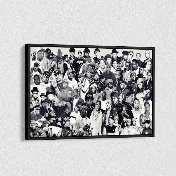 Rap Legends Poster - Etsy