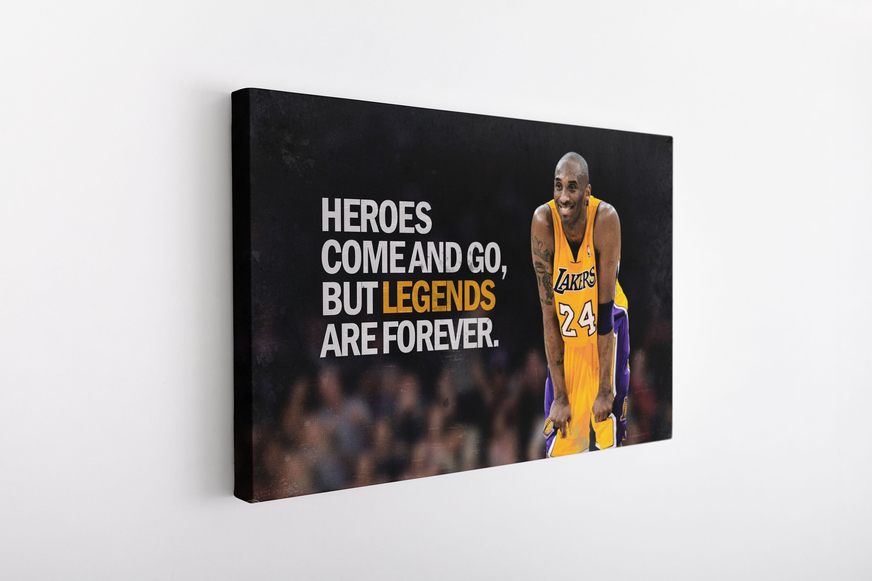 Mamba Mentality Motivation Quotes Poster, Legendary Motivational Canvas ...