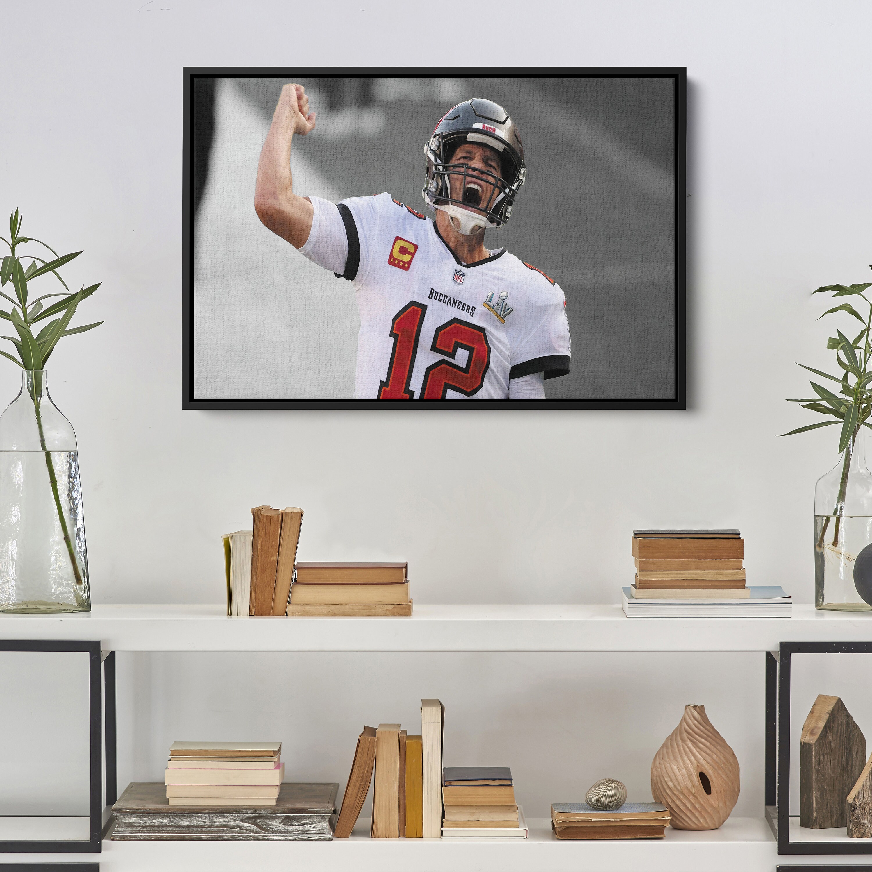 Tom Brady Poster, NFL Poster, Sports Poster, NFL Football Poster ...