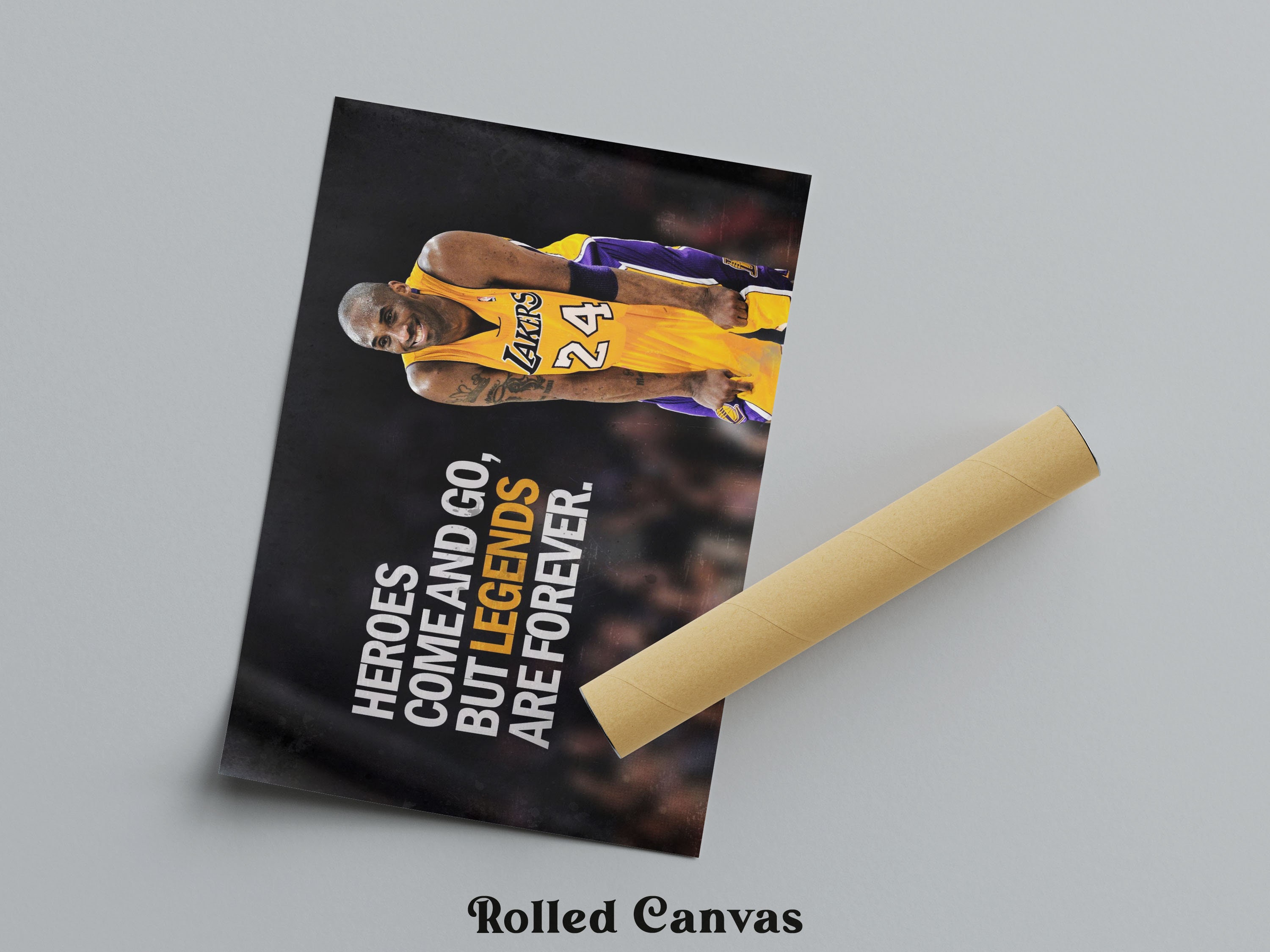 Mamba Mentality Motivation Quotes Poster, Legendary Motivational Canvas ...