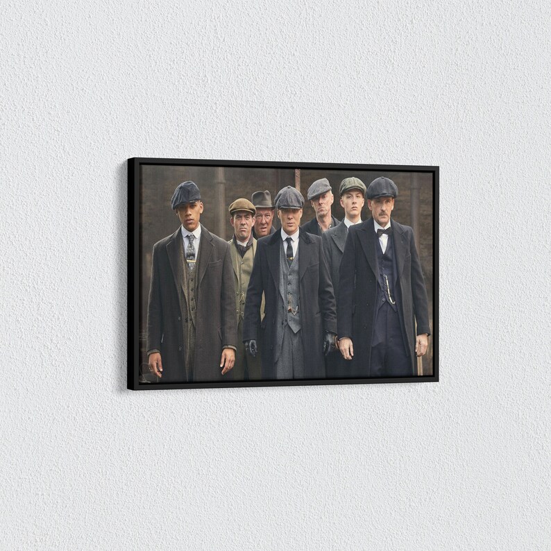 Peaky Blinders Family Canvas, Thomas Shelby Wall Art, Best Movie Poster ...