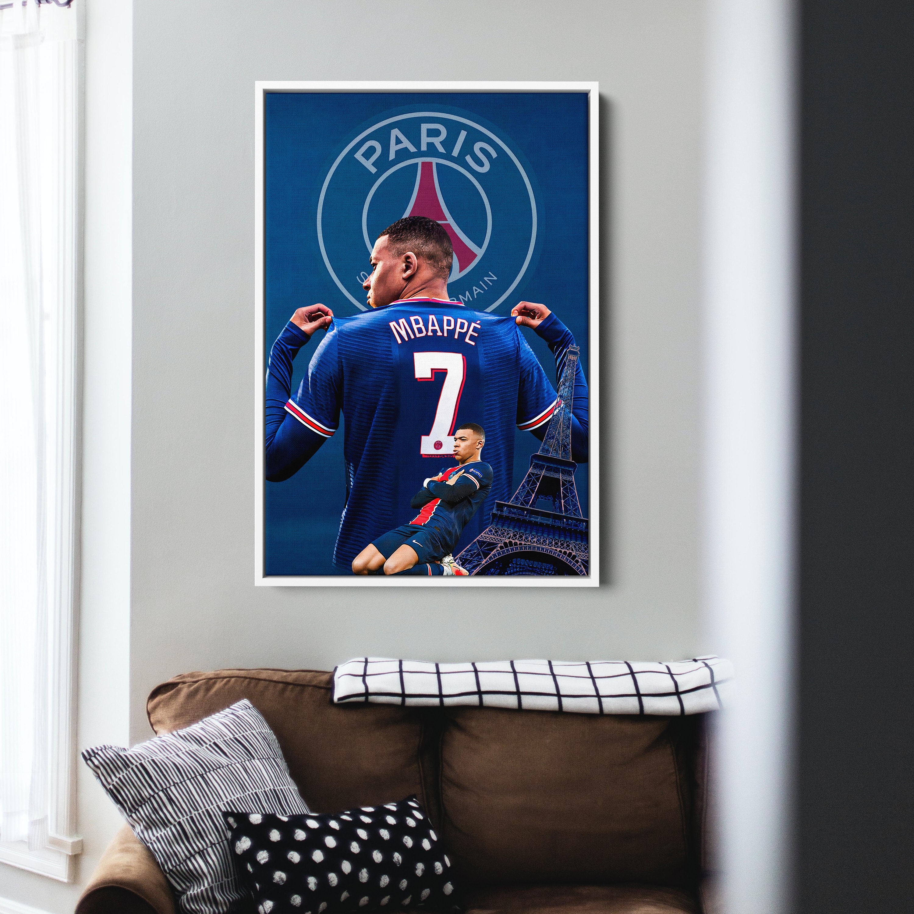 Kylian Mbappé Canvas Mbappe Poster World Cup 2022 Paris - Etsy Canada