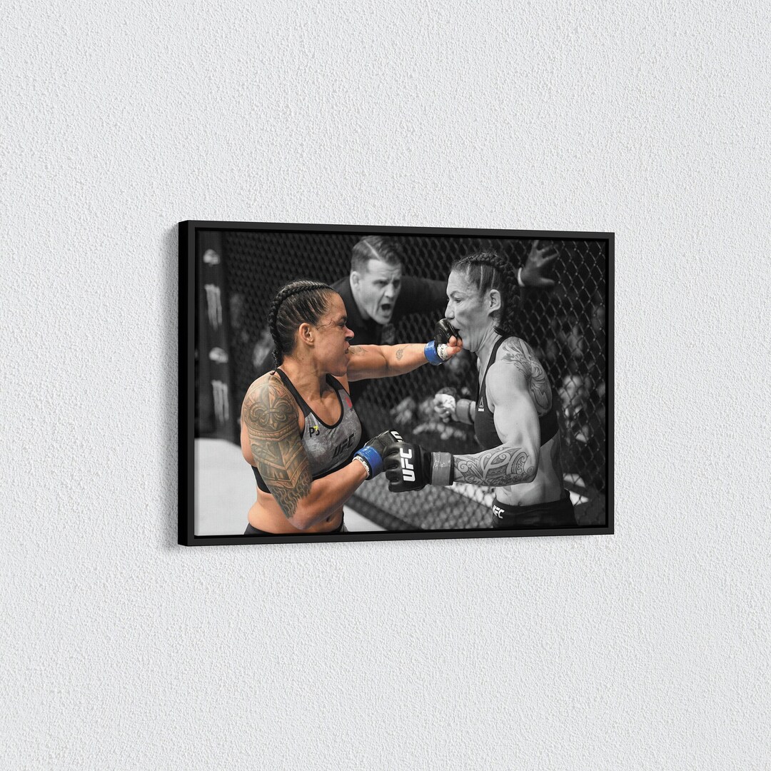 Amanda Nunes Poster, Boxing Posters, Sports Art Print, MMA Poster ...