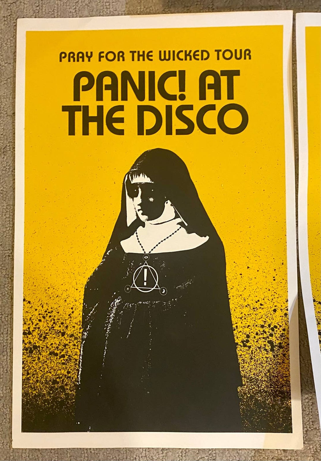 Panic at the Disco Official Tour Poster Silk Screen Print Art - Etsy