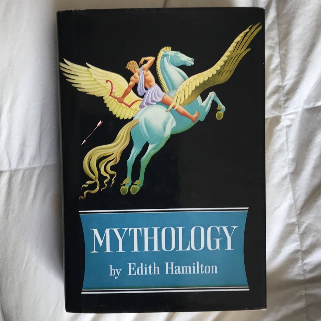 1942 Mythology by Edith Hamilton Antique Classic Book - Etsy