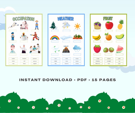 English Vocabulary Worksheets For Adults