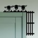 Personalized Lamb Sheep Door Corner Metal Wall Art, Custom Sheep Metal ...