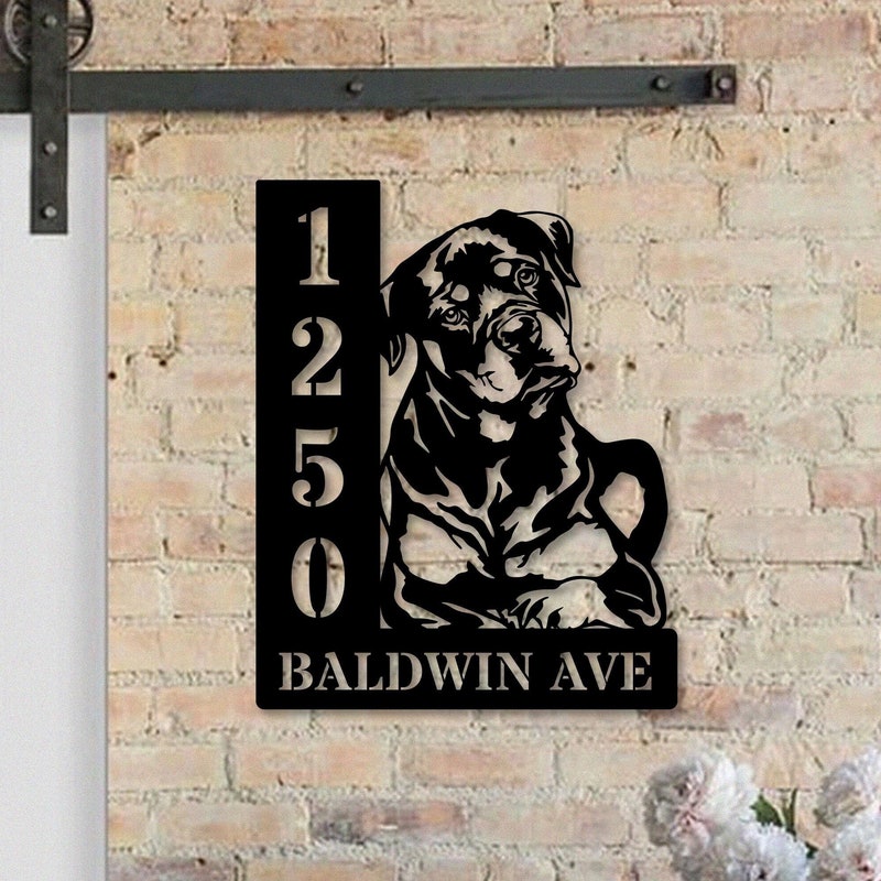 Rottweiler Sign - Etsy