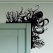 Personalized Octopus Door Corner Sign, Octopus Metal Door Topper ...